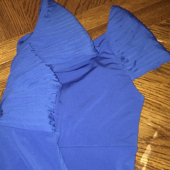 BCBGMaxAzria | Tops | Bcbg Larkspur Blue Knit Top Xs | Poshmark